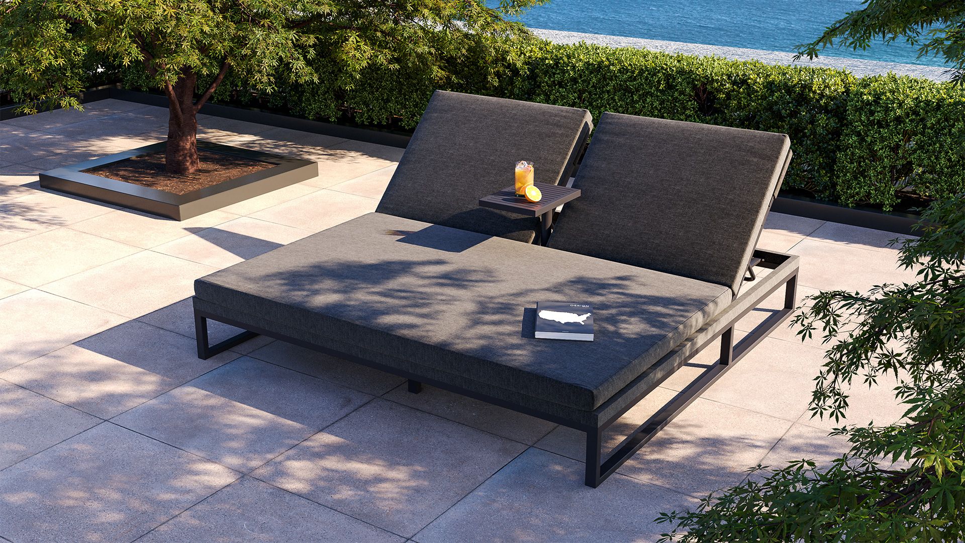 Doppelliege für Garten & Terrasse Bellaco | artelia.de