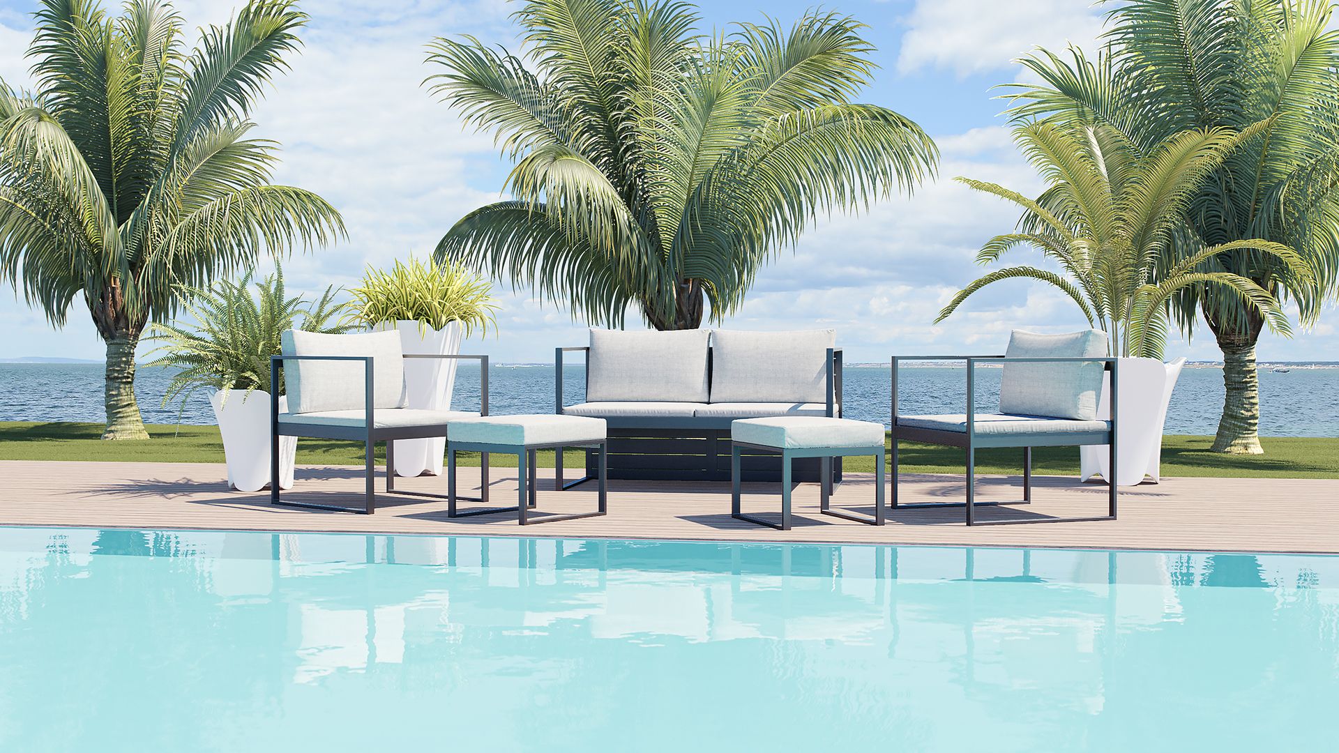 Outdoor Dining Lounge Aredo | artelia.de